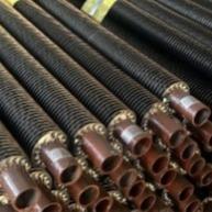China DELLOK High Frequency Weld HFW Solid Fin Tube 10-150mm OD for Industrial Heat Transfer for sale