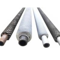 China DELLOK High Frequency Weld HFW Solid Fin Tube 10mm to 150mm OD for High Temperature Applications for sale