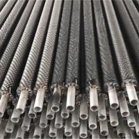 China DELLOK High Frequency Weld HFW Solid Fin Tube - 10mm to 150mm Diameter, -100°C to 500°C Range for sale