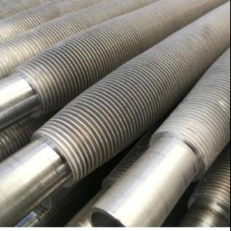 China DELLOK High Frequency Weld HFW Solid Fin Tube 10-150mm Diameter for Oil Gas Industry -100°C to 500°C for sale