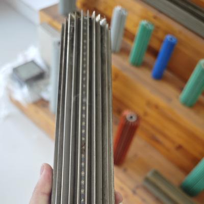China DELLOK Air Compressor Mechanical Longitudinal Tube Gas Coolers - 16-273mm OD, 12,000mm Length Heat Exchanger Tubes for sale