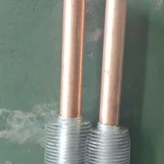 China DELLOK X46cr13/4Cr13 Carbon Steel L Finned Tubes 10 Fins Per Inch Precision Heat Exchangers for sale