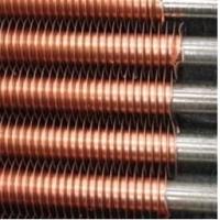 China DELLOK High Frequency Weld HFW Solid Fin Tube for Air Conditioning Systems - 1 Meter Minimum Order with CE Certification for sale