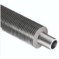 China DELLOK High Frequency Weld HFW Solid Fin Tube Carbon Steel Heat Transfer 600°C 20 Bar for sale