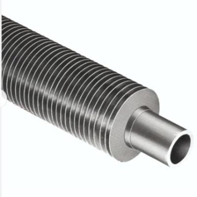 China DELLOK High Frequency Weld HFW Solid Fin Tube Carbon Steel Heat Transfer 600°C 20 Bar for sale