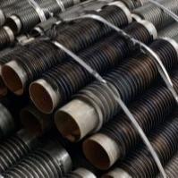 China High Frequency Weld HFW Solid Fin Tube - 5-20mm Fin Height, Up to 15 FPI for Industrial Heat Exchangers for sale
