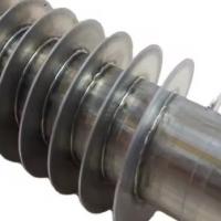 China DELLOK Aluminum Fin Tube 22.22mm OD Min 10mm Pin Height 12FPI for Heat Transfer for sale