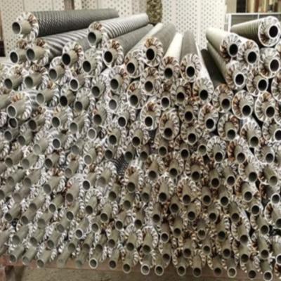 China Longitudinal Finned Tube 1 Inch Diameter with 14 FPI and 400°C Temperature Rating for Heat Exchangers for sale