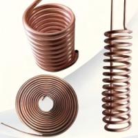 China DELLOK Yonghui Spiral Copper Coils for Steam Cooling Systems - Custom Sizes & High Thermal Conductivity for sale