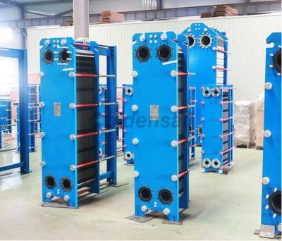 China Industrial Plate Heat Exchanger 300kW to 1400kW Capacity for HVAC Steam Water Boiler Systems for sale