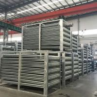China Customizable Air Cooled Condenser Heat Exchanger with Modular Tube Bundles and V-Belt Fan System for Industrial Cooling Applications for sale