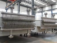 China Industrial Air Cooler Heat Exchanger with Copper Tube & Louvered Fin Design for Petrochemical & Power Applications for sale