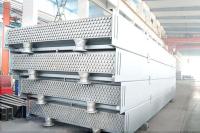 China Industrial Air Cooler Heat Exchanger with Copper Tube & Louvered Fin Design for Petrochemical & Power Applications for sale