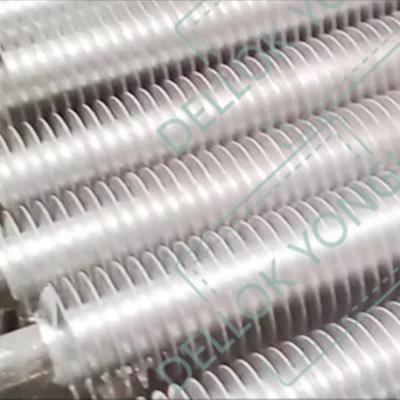 China DELLOK YONGHUI Aluminum Embedded Fin Tube for Boiler 19-51mm OD 450°C for sale