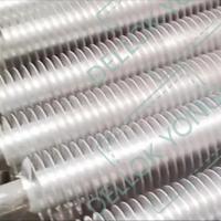 China DELLOK Aluminum Embedded Fin Tube 19-51mm OD for Heat Exchangers with 450°C Temperature Rating for sale