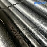 China DELLOK High-Efficiency Aluminum Fin Tube for HVAC Power Chemical Heat Transfer Customizable for sale