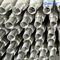 China DELLOK Aluminum Fin Tube for Heat Transfer Lightweight Durable 10mm 20mm Customizable for sale