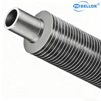 China DELLOK B337 Titanium Seamless Pipe GR17 Tube 12.7-25.4mm OD with 18m Length for Heat Exchange Systems for sale