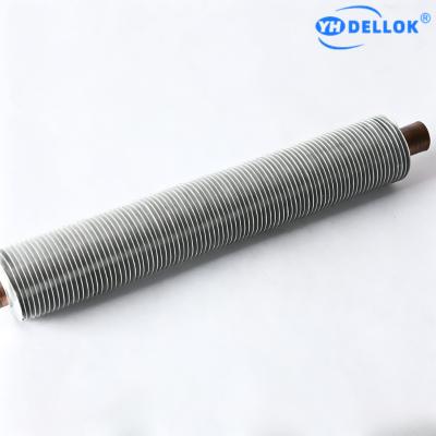China DELLOK Extrusion Wire Wound 16mm Air Cooled Heat Exchanger Fin Tube API 661 for sale
