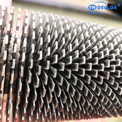 China HF Welded TP316L Stainless Steel Longitudinal Finned Tube - 19mm OD, 18m Length for Heat Exchangers for sale