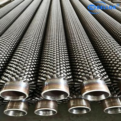China DELLOK SA335 P91 Carbon Steel Seamless Studded Tube 114.3mm OD for Chemical Industry for sale