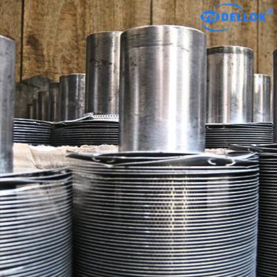 China DELLOK G Base Radial Cooling Boiler GRA Carbon Steel Fin Tube 50.8mm OD 18,000mm Length for sale