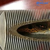 China DELLOK G Base Radial Cooling 50.8mm GRC Low Temp Carbon Steel Pipe - 18,000mm Length, 350°C Max Temperature for sale