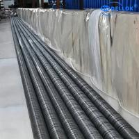 China DELLOK Solid Plain KL Type 0.4mm High Pressure Carbon Steel Pipe - 50.8mm OD, 16mm Fin Height for sale