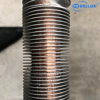 China DELLOK A334 Gr3 Carbon Steel Low Fin Tube 26FPI 0.976mm Pitch for HVAC Systems for sale
