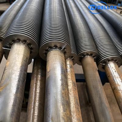 China DELLOK A192 Seamless Carbon Steel Plain Air Cooler Pipe OD 50.8mm 2 inch Extruded Aluminum Fin Tube for sale