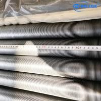 China DELLOK Cold Drawn Carbon Steel Extruded Fin Tube 16.5mm Height 10 FPI for Heat Exchangers for sale