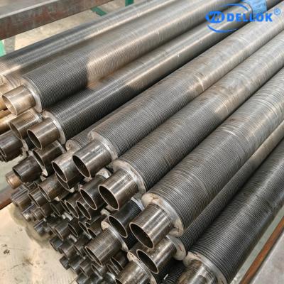China DELLOK Seamless Carbon Steel Pipe 0.3mm Average Thickness OD 12.7mm Low Fin Tube Machine for sale