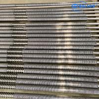 China DELLOK A179 Carbon Steel Seamless Corrugated Slot Heat Exchanger Tube 19mm OD for sale