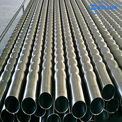 China ASTM A106 Seamless Carbon Steel Corrugated Slot Pipe 12.7-25.4mm OD with 30-43 FPI Fins for sale
