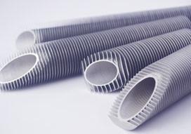 China Extruded Fin Tube Machine 0.2-0.6mm Tube Thickness 6-25mm Fin Tube Diameter 4-10 Fins Heat Transfer Solutions for sale