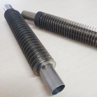 China DELLOK SA214 Stainless Steel Bent Evaporator OD 19mm Welded Helical Fin Tubes for sale