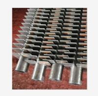 China P5 Square Fin Tube SA213 T11 T22 Alloy Steel H Finned Tube 73mm OD 18m Length for sale
