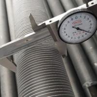 China DELLOK Seamless Carbon Steel Pipe 0.3mm Average Thickness OD 12.7mm Low Fin Tube Machine for sale