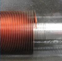 China DELLOK 0.5mm Embedded Fin Tube Carbon Steel Seamless 50.8mm OD 18000mm Length for sale