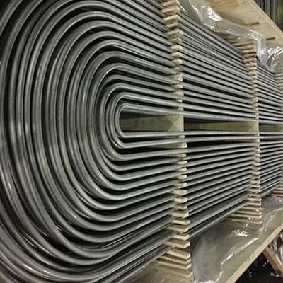 China DELLOK U Bend Tube Seamless Alloy Steel T22 Heat Exchanger Bundle - 600 Bar Test Pressure, Unlimited Length for sale