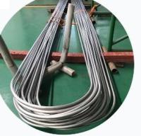 China DELLOK Continuous Hairpin Metal U Bend Tube 1500mm Welded Fin Tubes - ASTM A106 Carbon Steel Heat Exchanger for sale