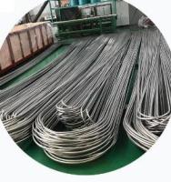 China DELLOK Continuous Hairpin Metal U Bend Tube 1500mm Welded Fin Tubes - ASTM A106 Carbon Steel Heat Exchanger for sale