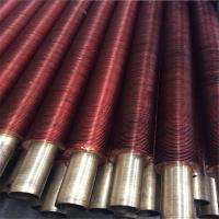 China DELLOK Reliance Copper Heating Coils SB111 C12200 Extruded Low Fin Tubes 12mm-50.8mm OD for sale