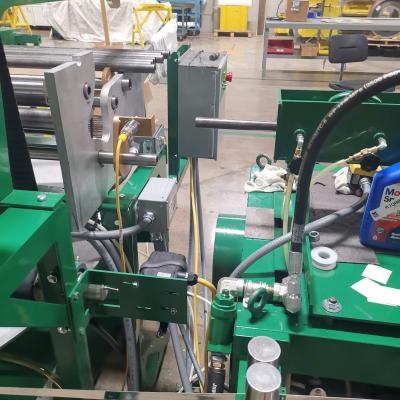 China DELLOK Heat Exchanger G Type Tube Finning Machine for Aluminum Copper Tubes 15.88mm OD 415V for sale