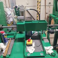 China DELLOK G-Type Tube Finning Machine for 15.88mm-1