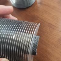 China DELLOK Aluminum 1050 KL Type ERW SA214 Carbon Steel Fin Tube - 16mm Fin Height, 250°C Max Temperature for sale