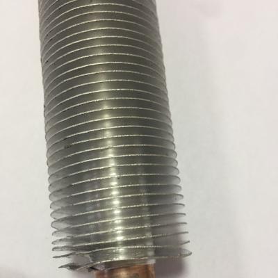 China DELLOK Air Cooler Bimetal TP304 Extruded Fin Tube 18m Length 50.8mm OD for Heat Exchangers for sale