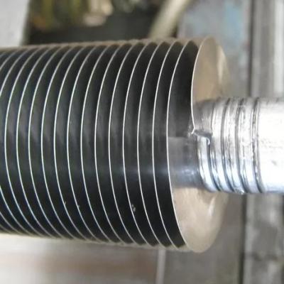 China DELLOK Seamless Copper Nickel Thickness 0.6mm Embedded Fin Tube for sale