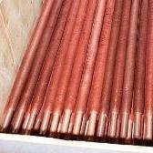 China DELLOK Condenser Copper Aluminum Alu1060 16mm Square Fin Tube - 15.88mm OD, 18,000mm Length for Heat Exchangers for sale