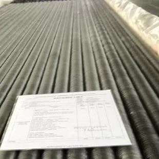 China DELLOK 316L SMLS Stainless Steel Seamless Fin Tubes 50.8mm OD 18m Length for Air Cooling Heat Exchangers for sale